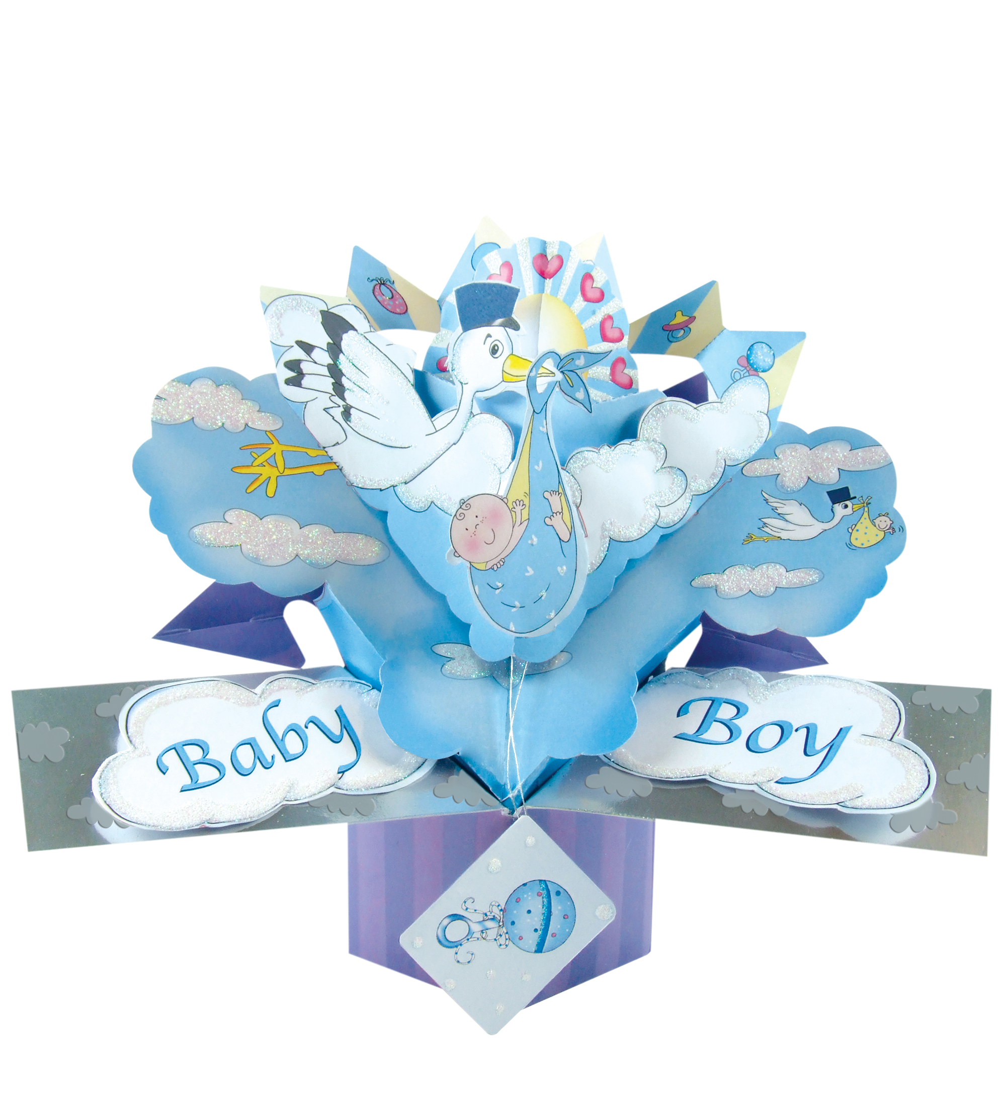 Baby Boy Pop Card | Prestige Hampers